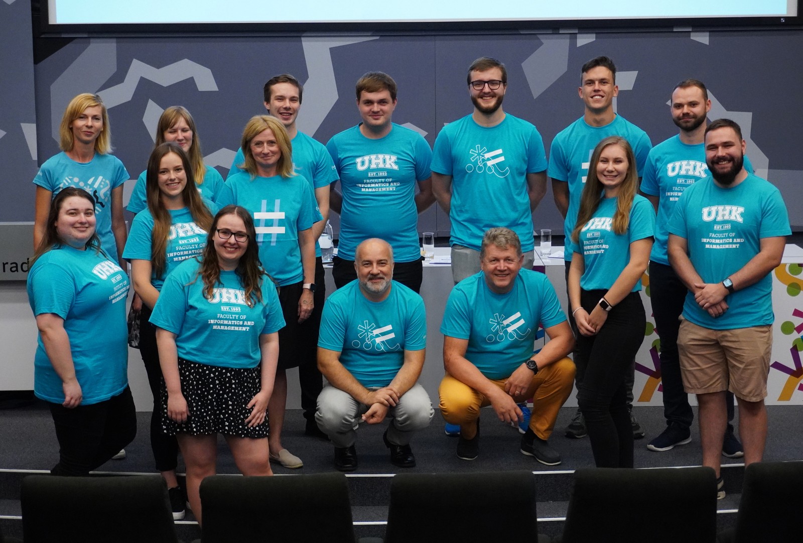 25. ročník tradičního přivítání prváků proběhl 25. srpna - Univerzita Hradec Králové