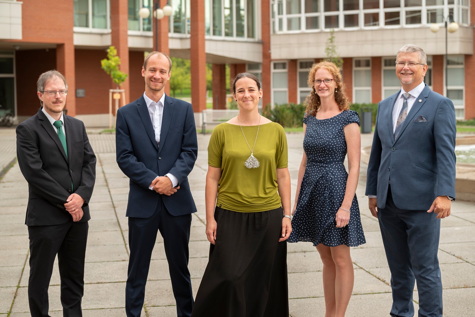 Nové vedení Přírodovědecké fakulty UHK - Univerzita Hradec Králové